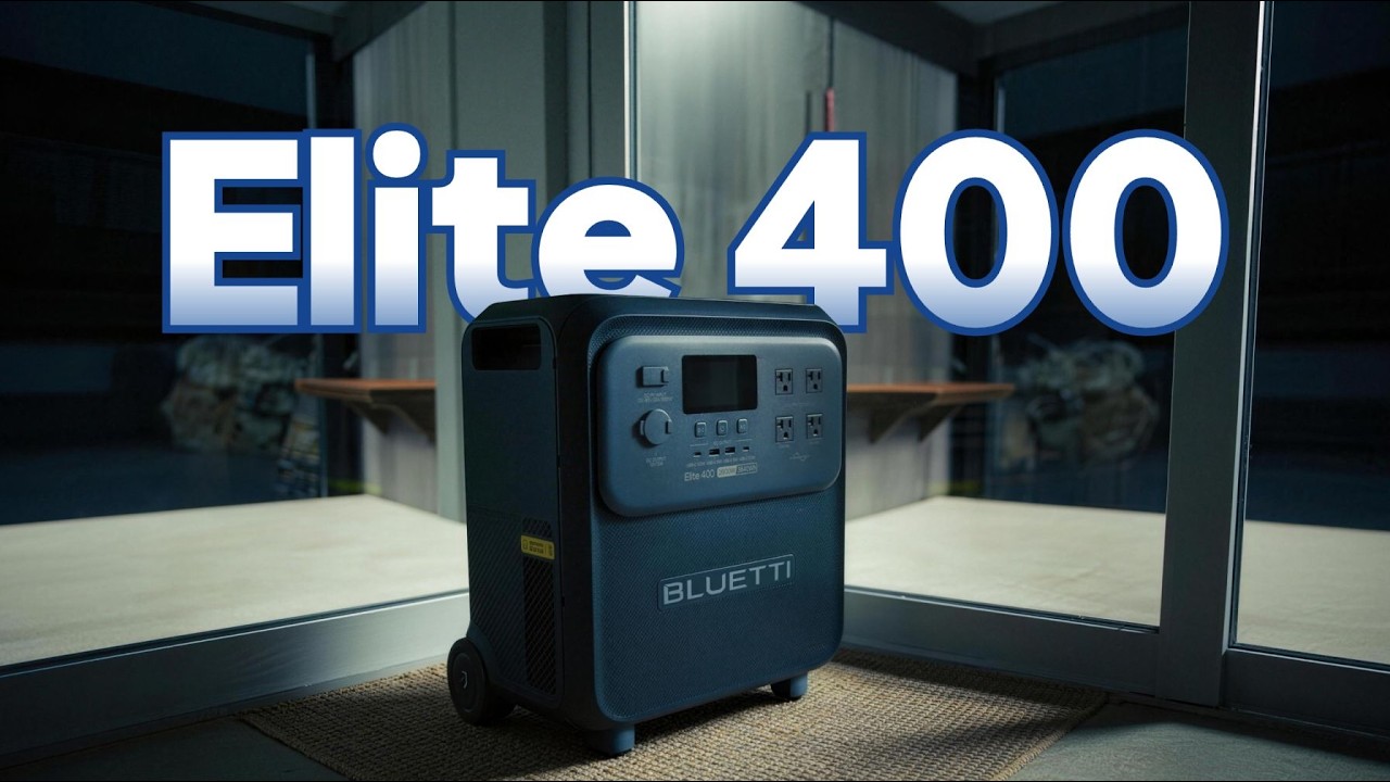 BLUETTI Elite 400 Portable Power Station | 3,840Wh, 2,600W